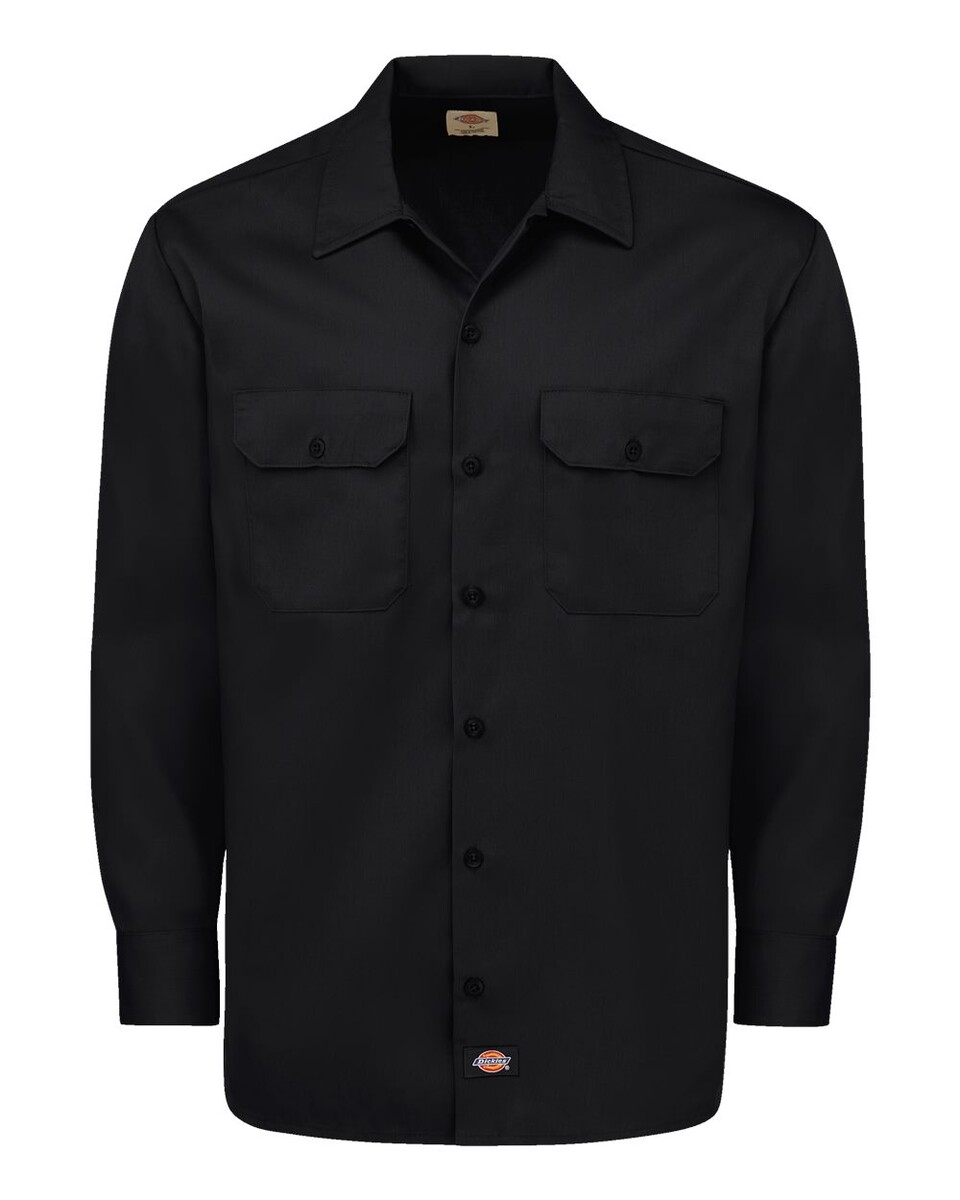 Do It in a Dickies Long Sleeve Work Shirt - BlankApparel.com