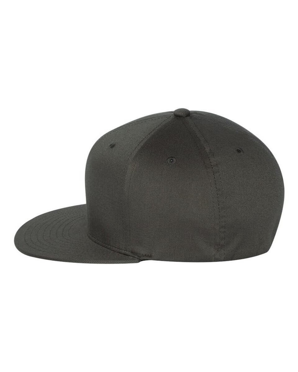 FlexFit 6297F Pro-Baseball On Field Flat-Bill Hat - BlankCaps.com