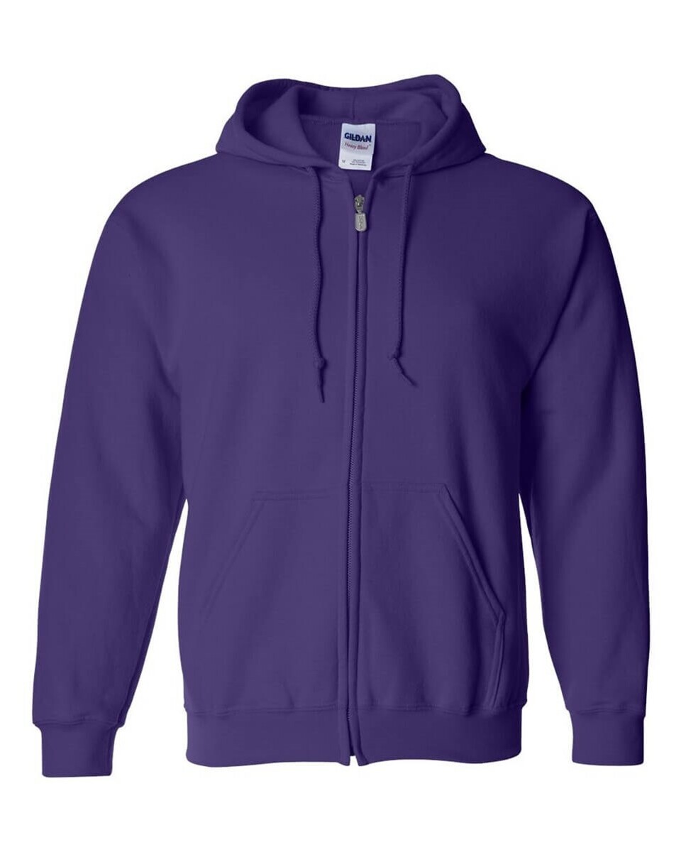Gildan 18600 Heavy Blend 50/50 Zip-Up Hoodie - BlankShirts.com