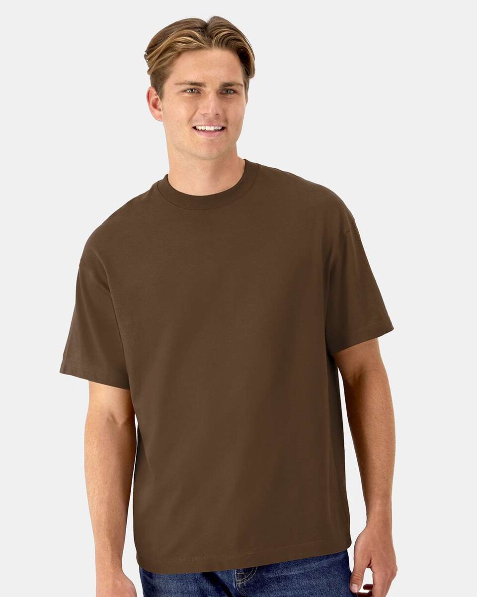 Hanes 5180R Beefy-T® Retro Street T-Shirt - BlankApparel.com