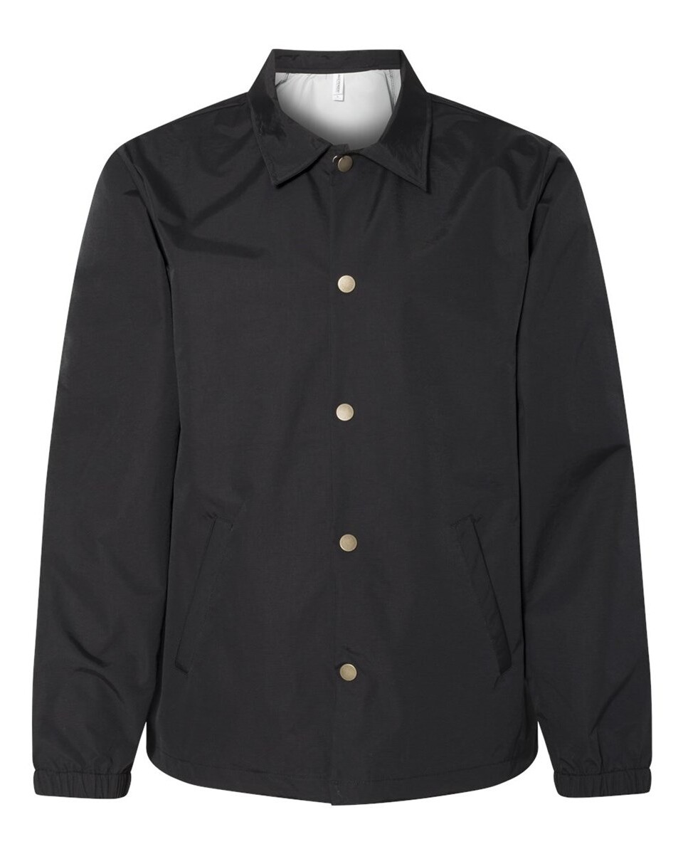 Independent Trading EXP99CNB Water Resistant Windbreaker Coaches Jacket ...