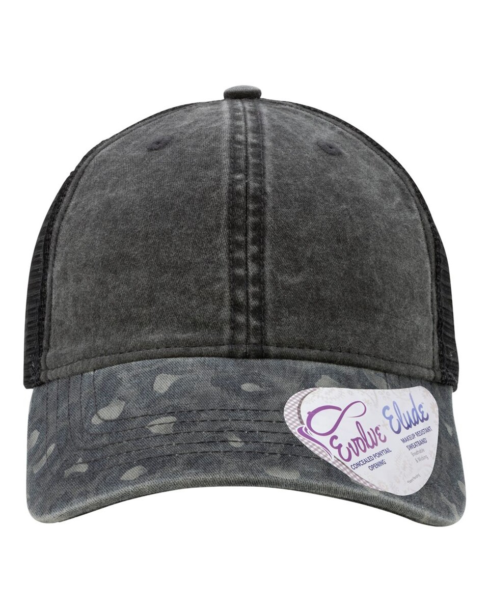 Infinity Her JANET Women's Animal Print Mesh Back Hat - BlankApparel.com