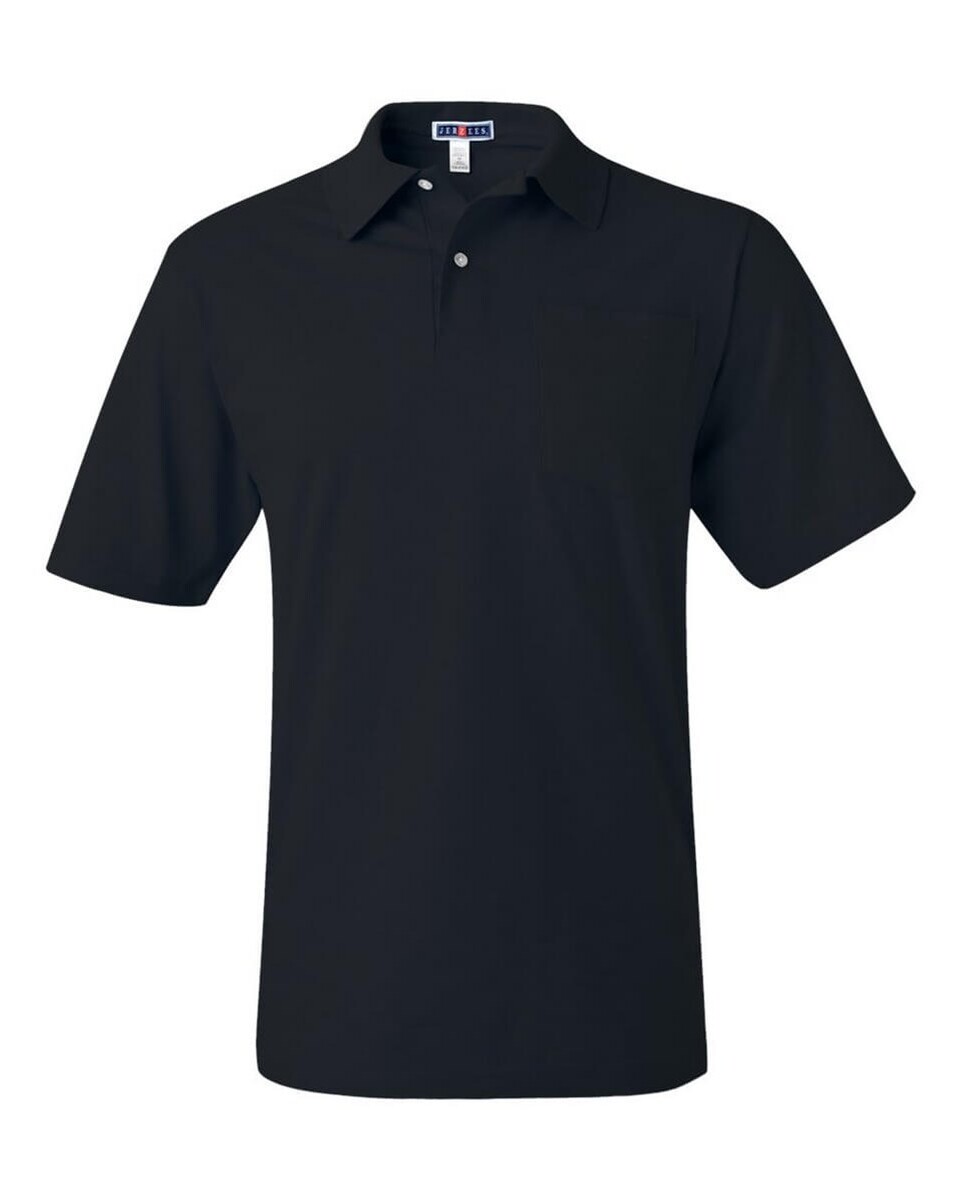 Jerzees 436MP Dri-Power Polo with Pocket - T-ShirtWholesaler.com