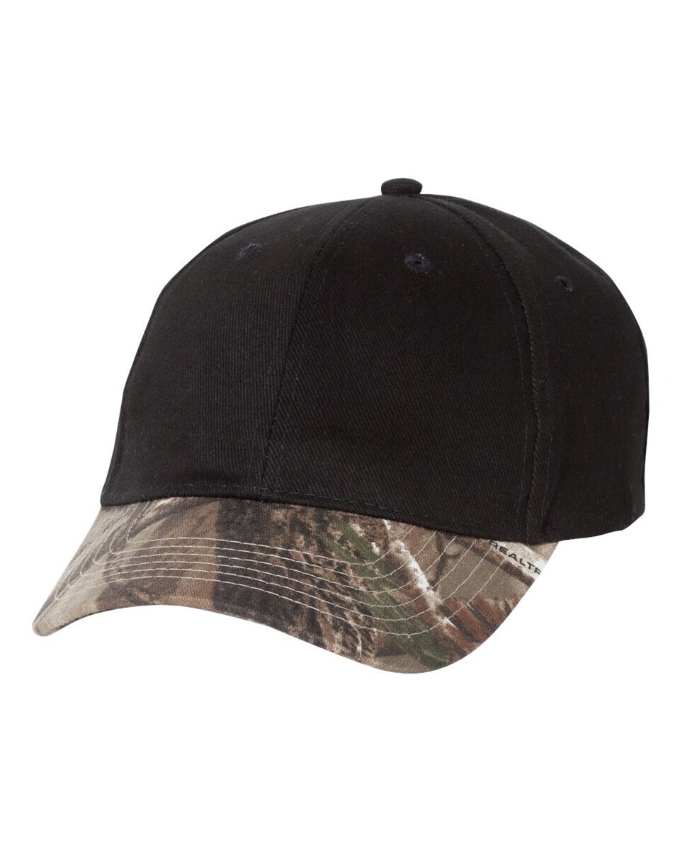 KATI MO25 Solid Crown Camo Hat - BlankApparel.com