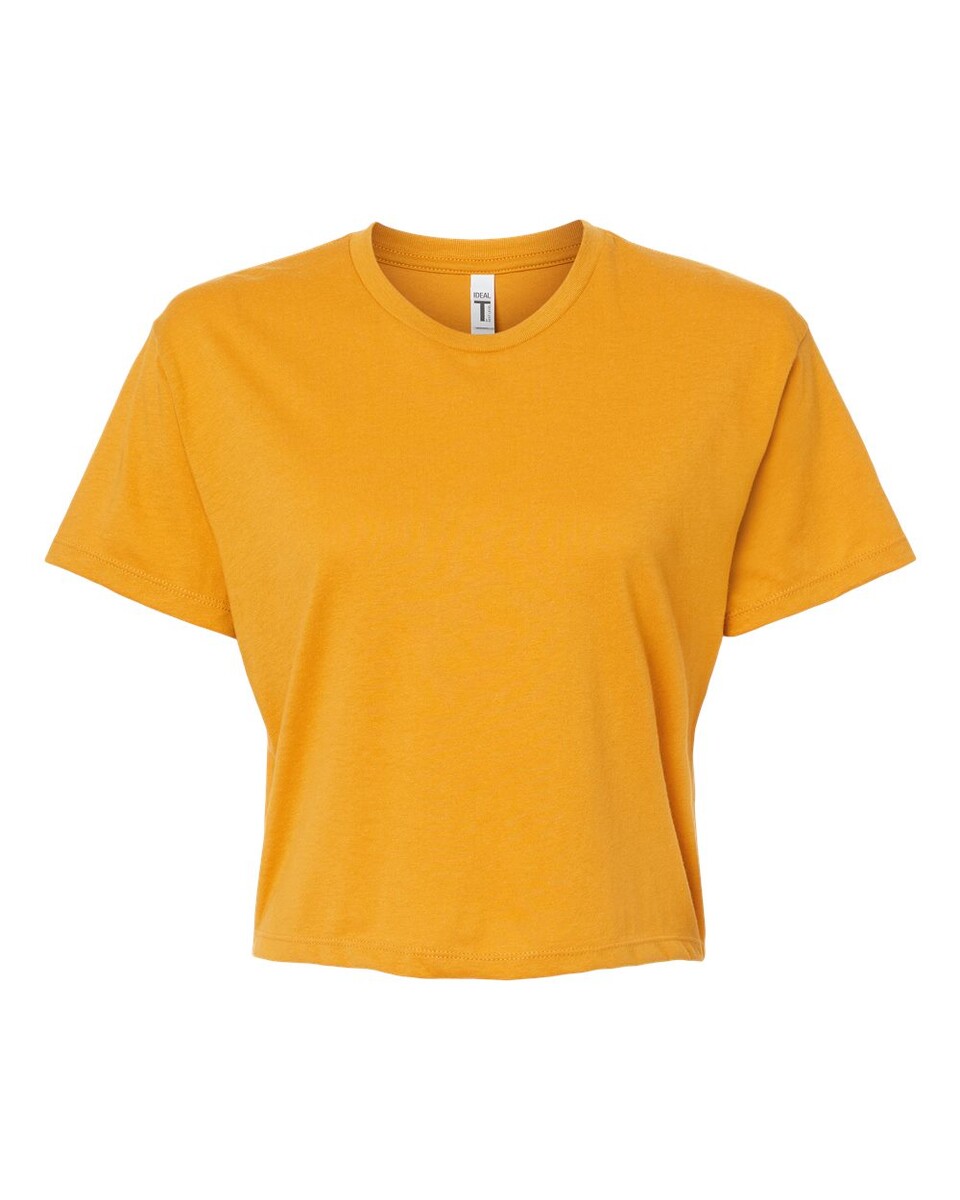 Next Level Apparel 1580 Women's Ideal Cropped T-Shirt - BlankShirts.com
