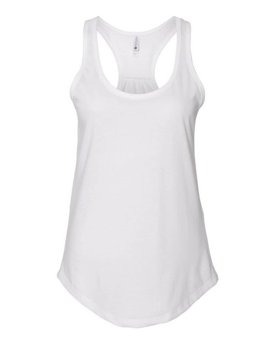 Next Level Apparel 6338 Women's Gathered Racerback Tank - BlankApparel.com