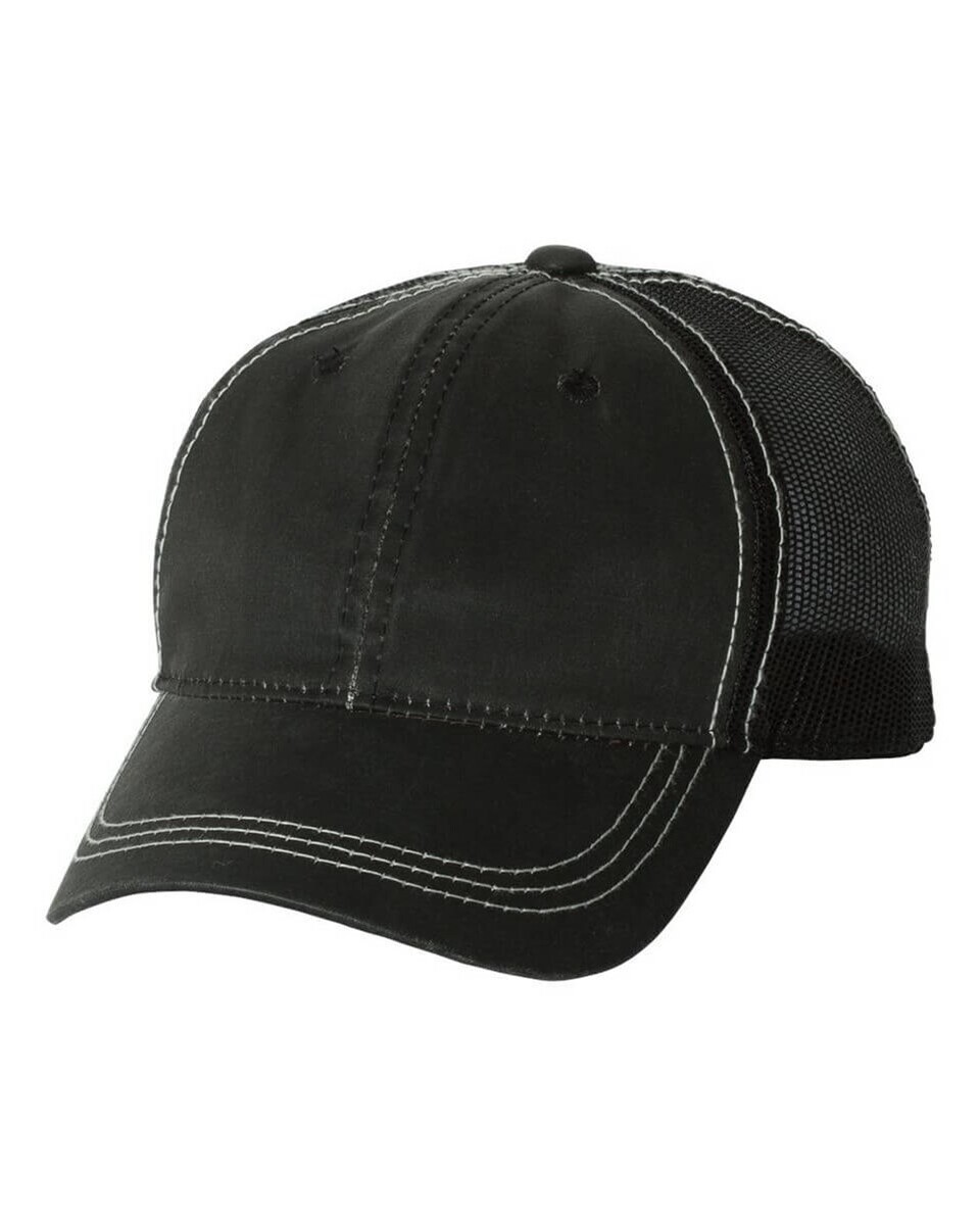 Outdoor Cap HPD610M Weathered Cotton Mesh Back Hat - BlankCaps.com