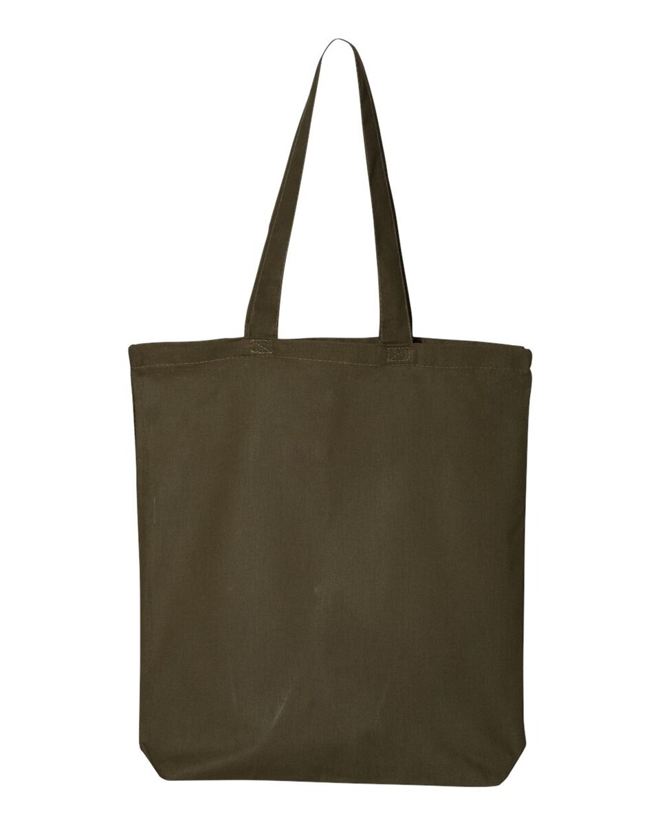 Q-Tees QTBG 11.7L Economical Gusseted Tote - BlankApparel.com
