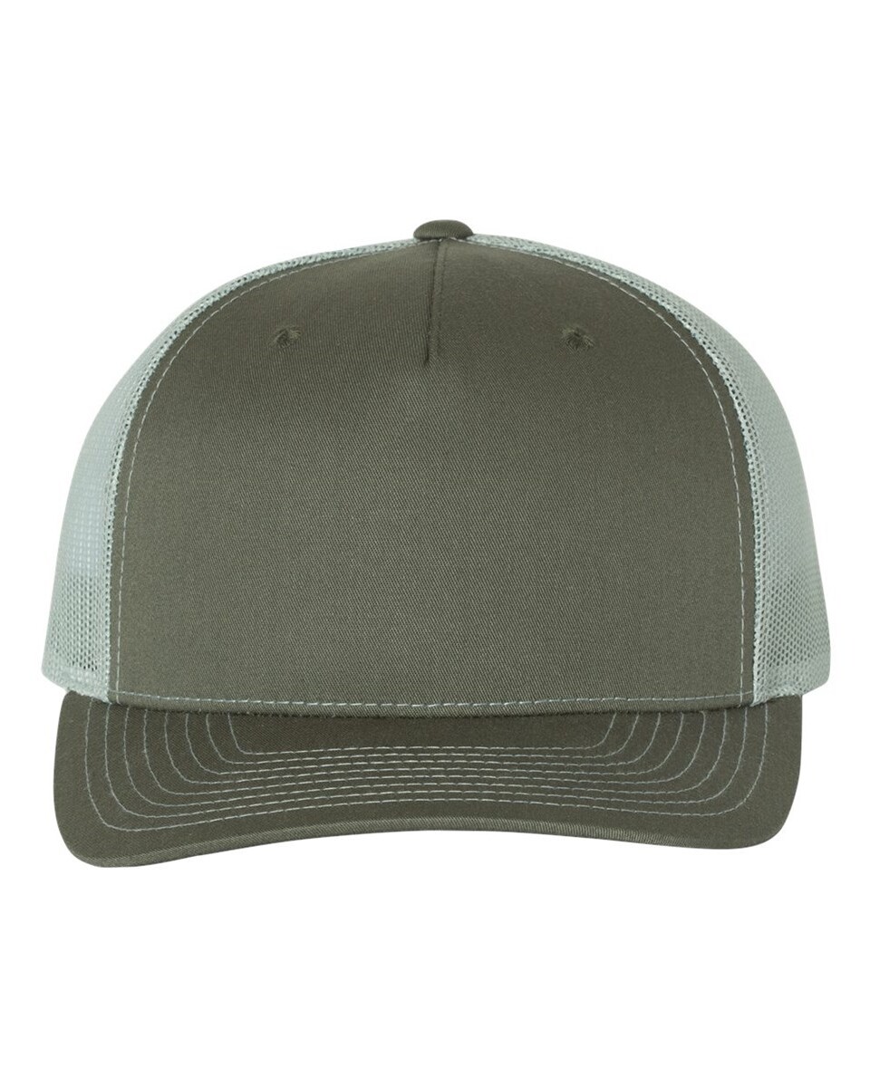 Richardson 112FP 5 Panel Trucker Hat - BlankCaps.com