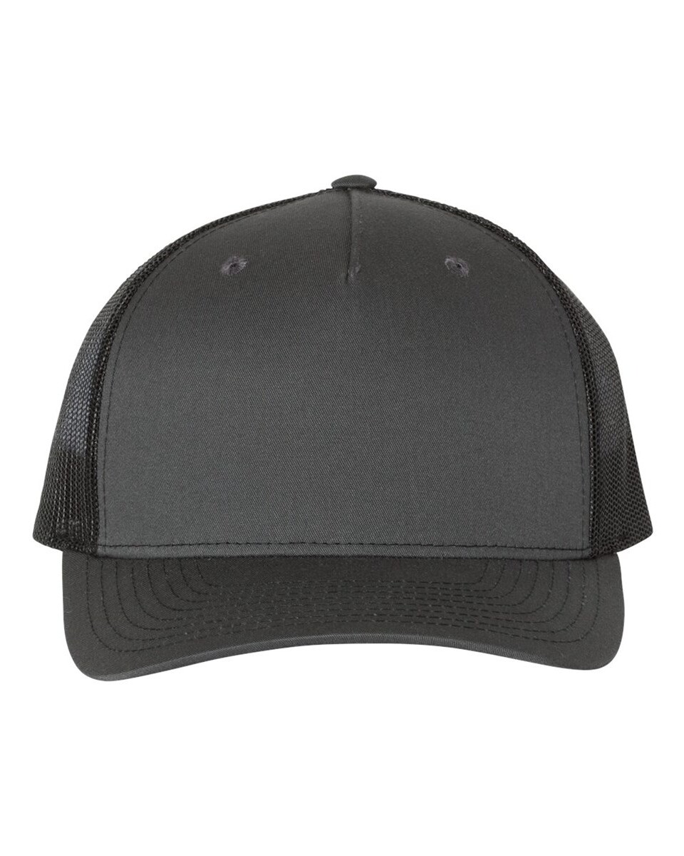 Richardson 112FP 5 Panel Trucker Hat - BlankCaps.com