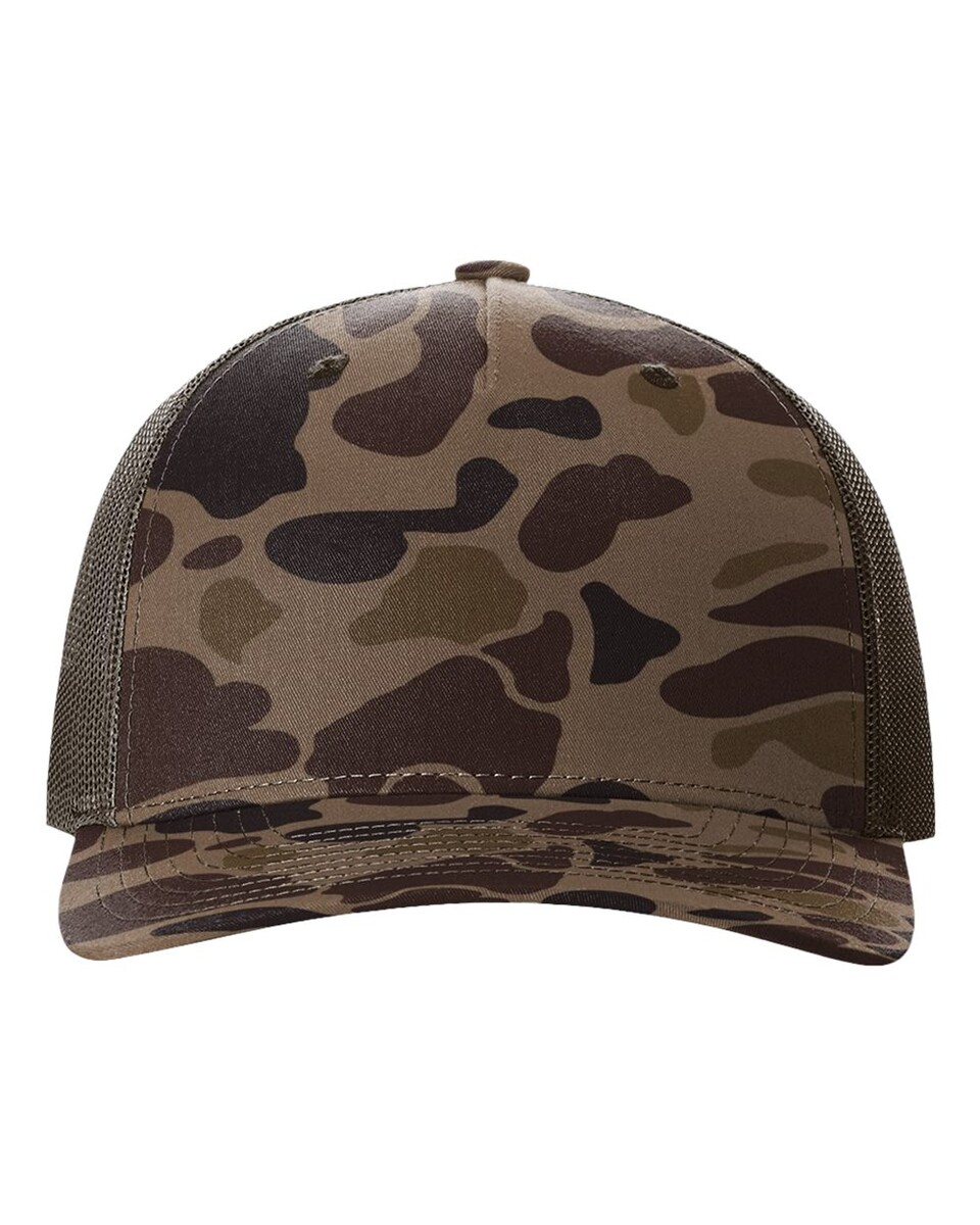 Richardson 112PFP Five-Panel Printed Trucker Hat - BlankApparel.com
