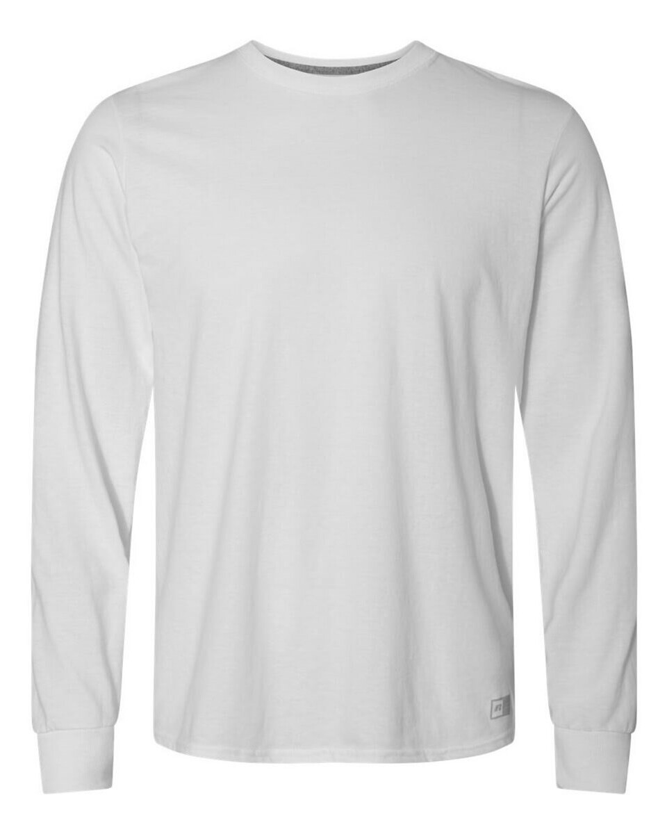 Russell Athletic 64LTTM Essential Long Sleeve 60/40 Performance T-Shirt ...