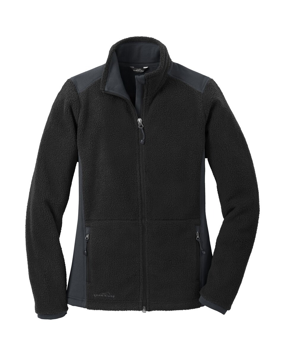 Eddie Bauer EB233 Sherpa Full Zip Fleece Ladies' Jacket - BlankShirts.ca